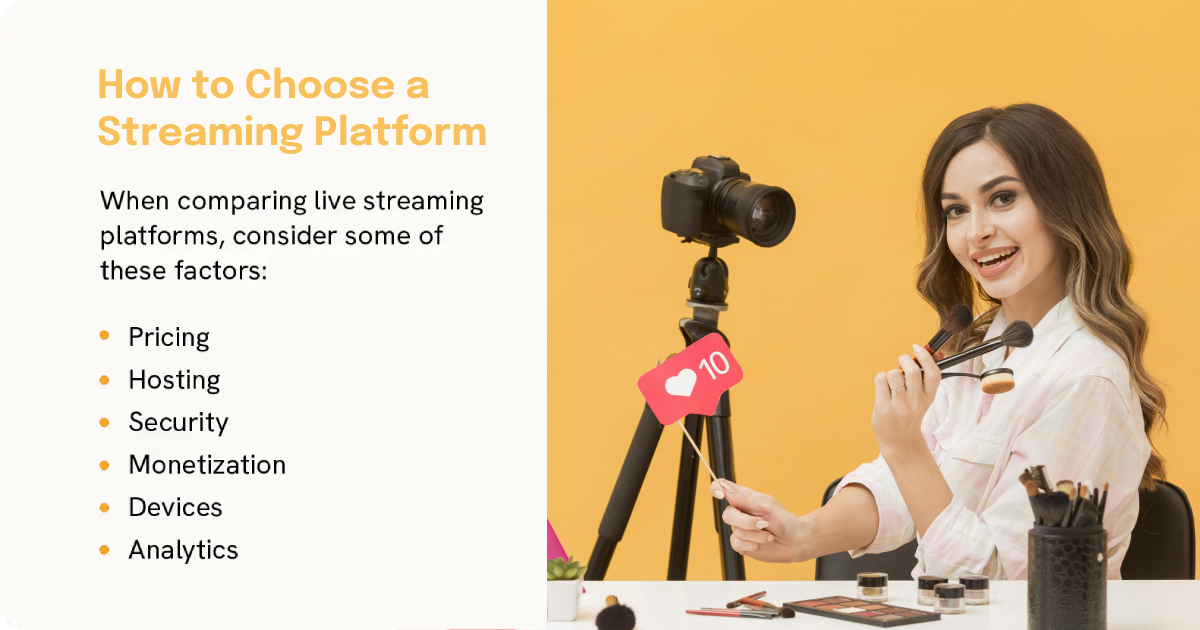Live Streaming Platforms: Which One is Right for Your Brand?